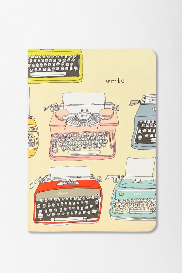 Typewriter Journal By Julia Rothman | Urban Outfitters