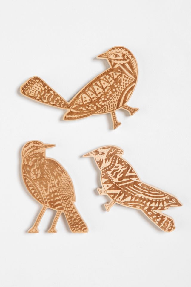Cole Gerst Morning Birds Wall Sculpture - Set Of 3 | Urban Outfitters