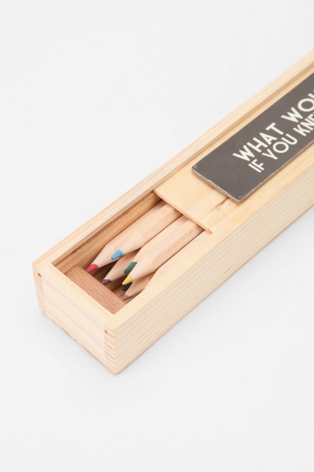 Wood Color Pencil Set | Urban Outfitters