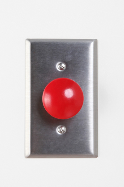 Panic Button Light Switch Cover | Urban Outfitters Canada