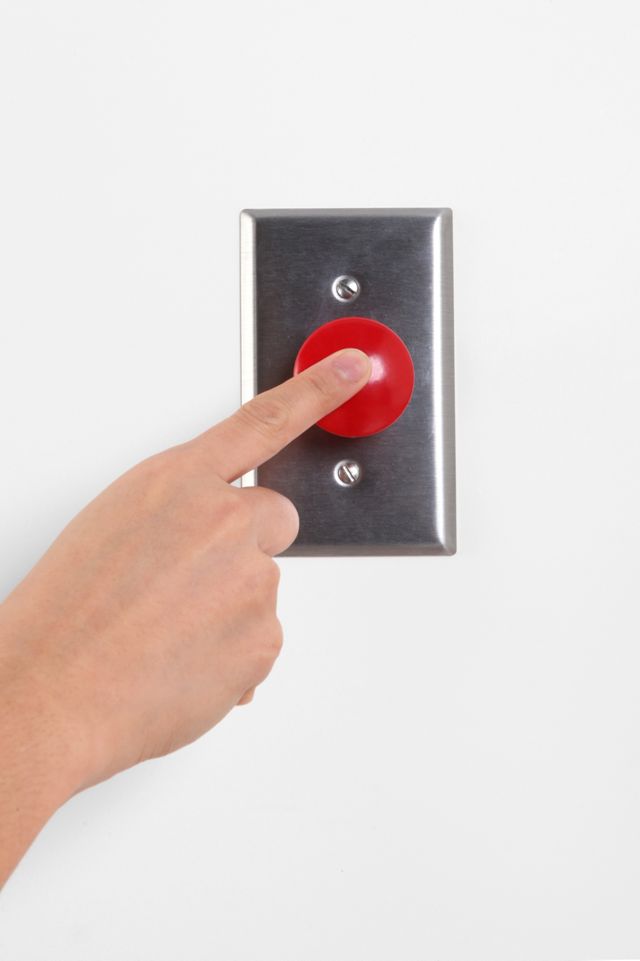 Panic Button Light Switch Cover | Urban Outfitters Canada