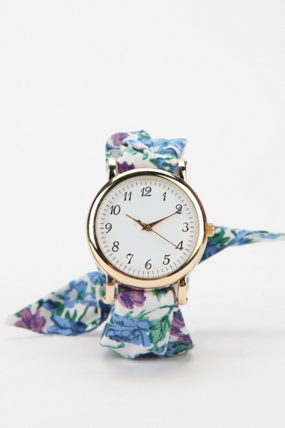 Floral Wrap Watch | Urban Outfitters