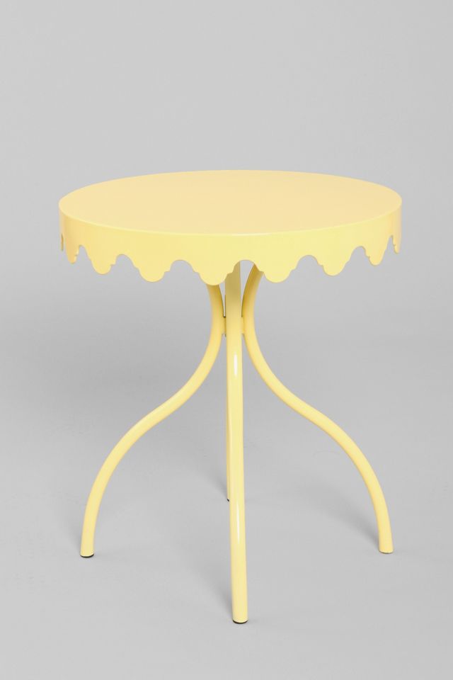 Eloise Scallop Side Table | Urban Outfitters