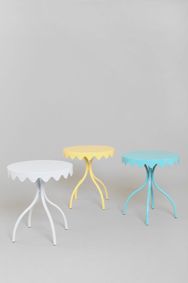 Eloise Scallop Side Table | Urban Outfitters