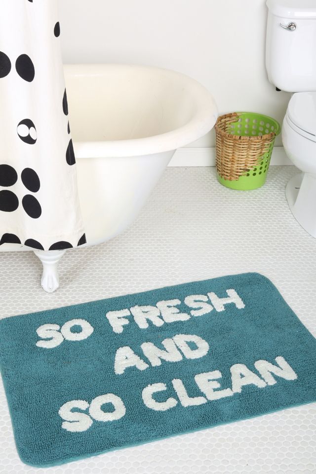 So Fresh So Clean Bath Mat | Urban Outfitters