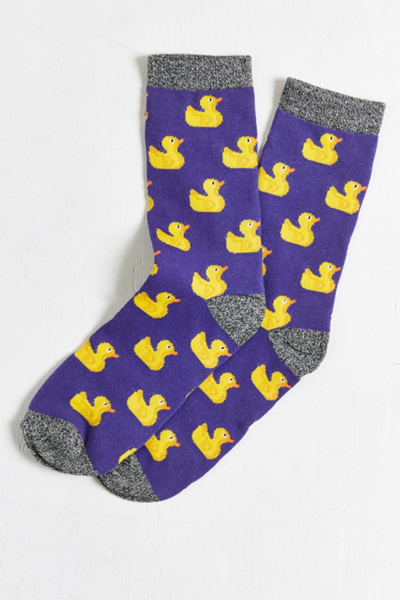 Rubber Ducky Sock | Urban Outfitters