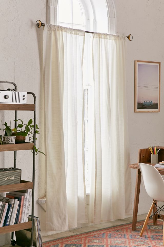 Cotton Slub Curtain | Urban Outfitters