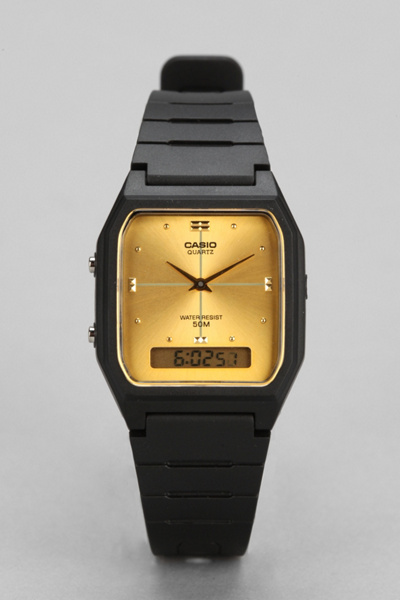 Casio Classic Analog Digital Square Watch | Urban Outfitters