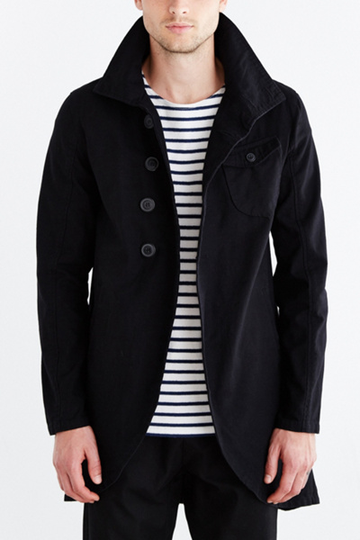 Button-Up Long-Tail Jacket | Urban Outfitters