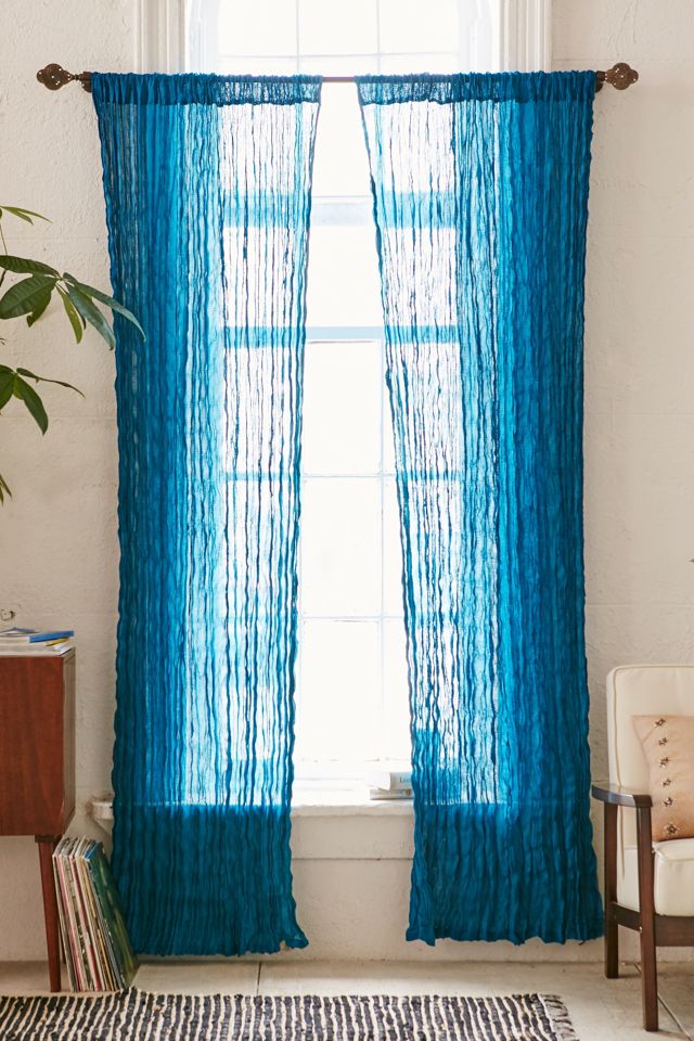 Magical Thinking Crinkle Gauze Curtain | Urban Outfitters Canada