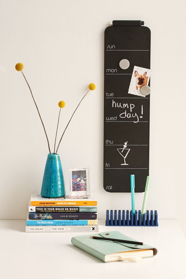 Three By Three Seattle Weekly Magnetic Chalkboard | Urban Outfitters Canada