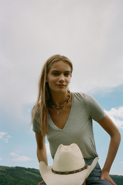 Truly Madly Deeply Deep-V Tee | Urban Outfitters