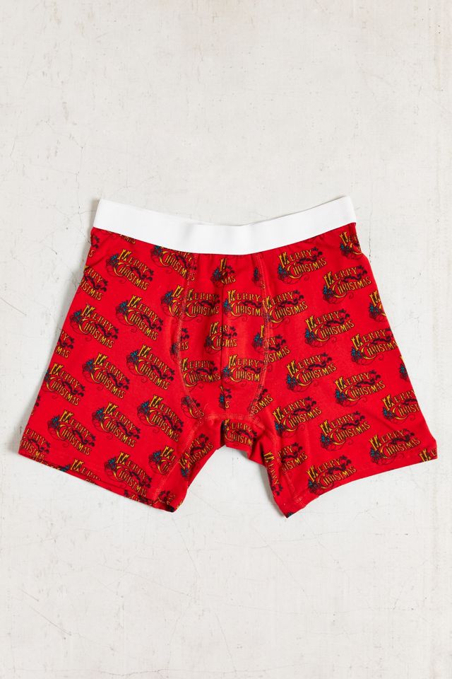 Merry Christmas Boxer Brief | Urban Outfitters