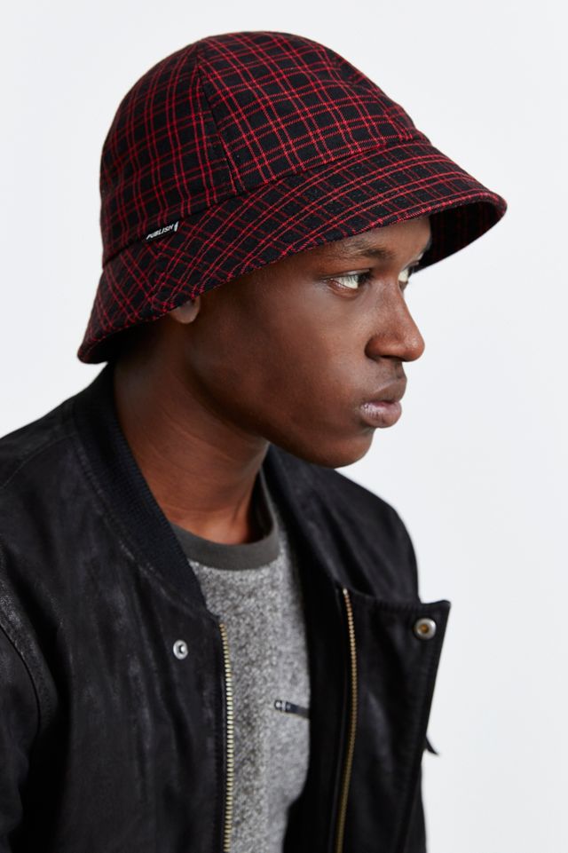 Publish Red Plaid Tucker Bucket Hat | Urban Outfitters Canada