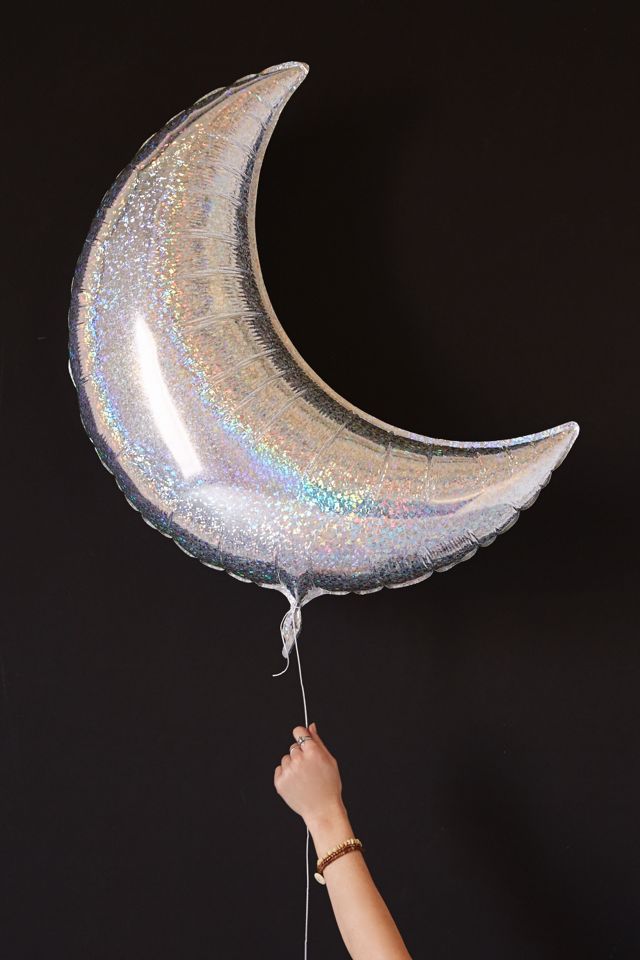Holographic Moon Balloon Set | Urban Outfitters