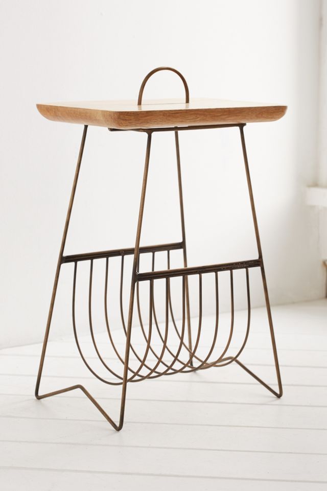 Wire Side Table | Urban Outfitters
