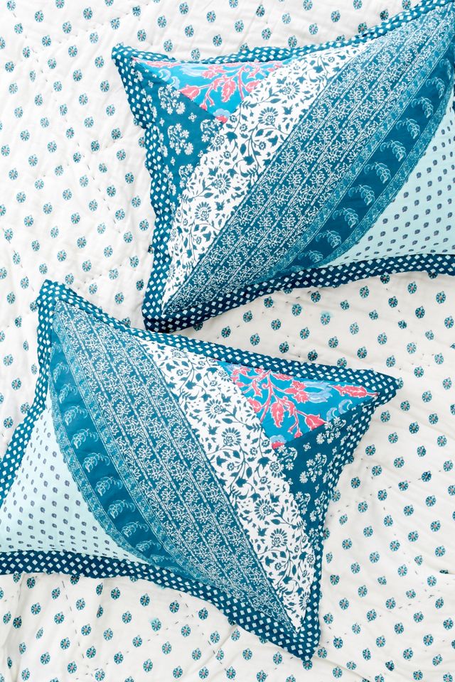 Plum & Bow Flora Patchwork Sham Set | Urban Outfitters