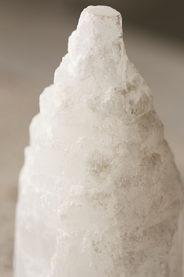 Crystal Selenite Obelisk | Urban Outfitters Canada