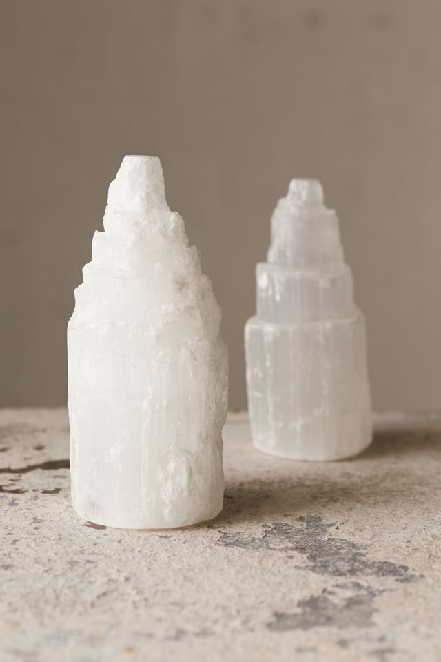 Crystal Selenite Obelisk | Urban Outfitters Canada