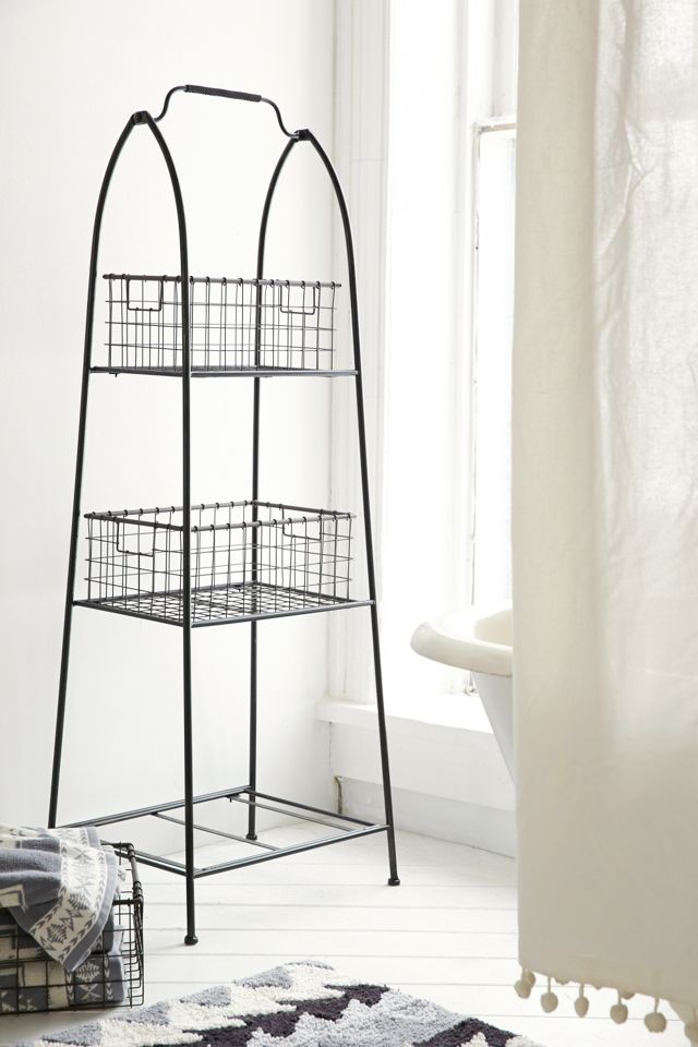 Tiered Wire Storage Shelf | Urban Outfitters