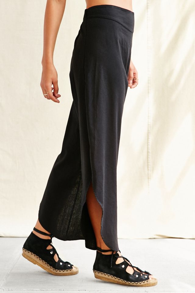 Urban Renewal Remade Linen Side Slit Pant | Urban Outfitters Canada