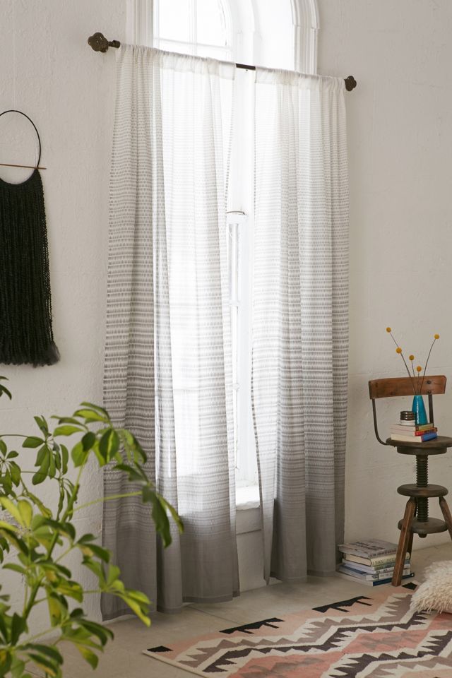 Assembly Home Diamond Fade Curtain | Urban Outfitters Canada