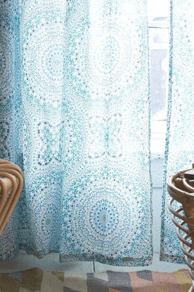 Magical Thinking Allover Medallion Curtain | Urban Outfitters Canada
