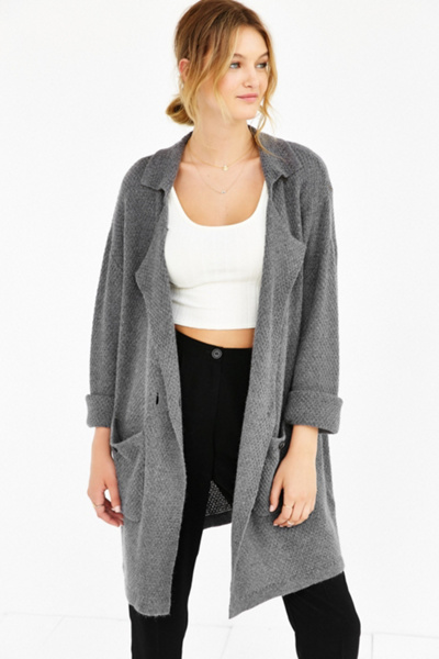 UNIF Sweater Trench Cardigan | Urban Outfitters