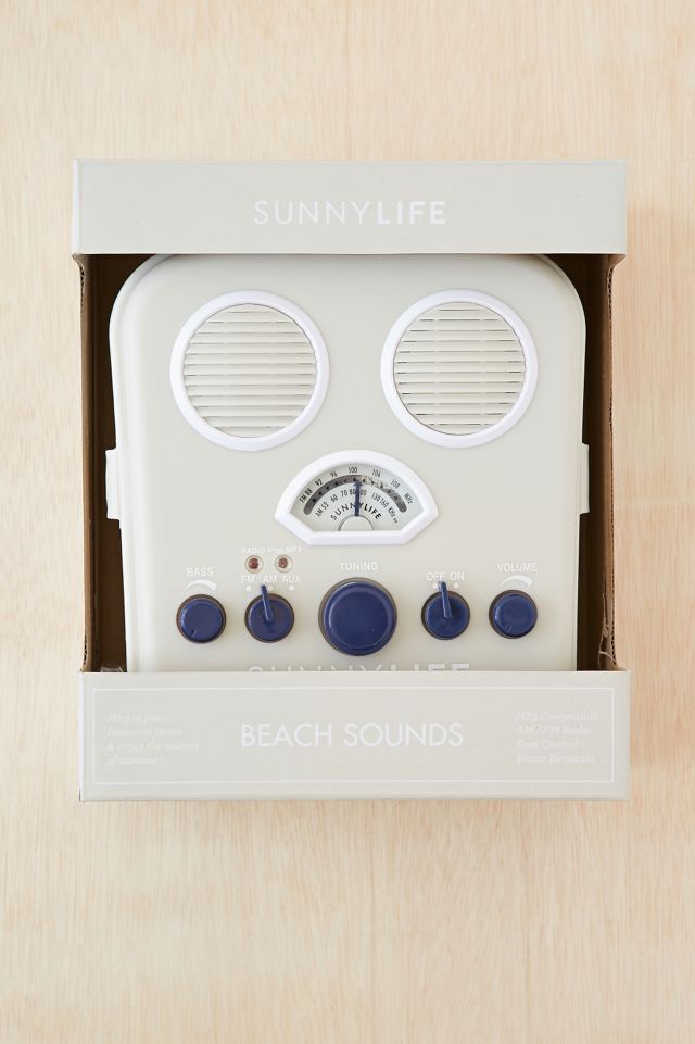 Sunnylife Beach Sounds Portable Radio And Speaker | Urban Outfitters Canada