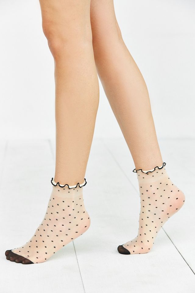 Polka Dot Anklet Sock | Urban Outfitters