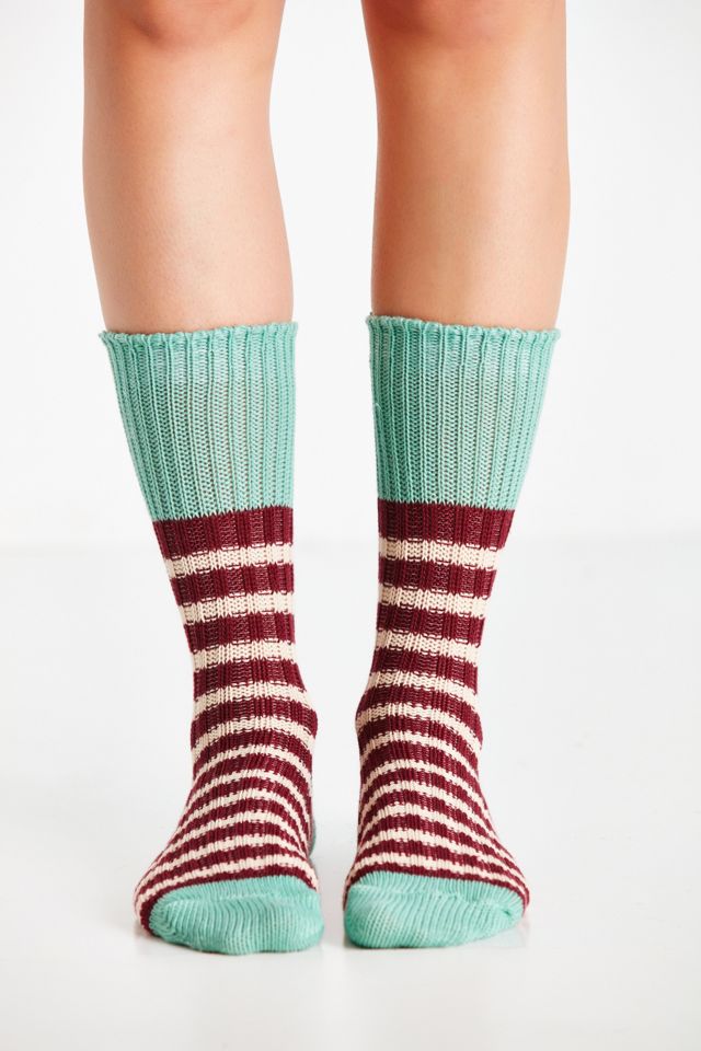 Colorblock Stripe Crew Sock | Urban Outfitters Canada