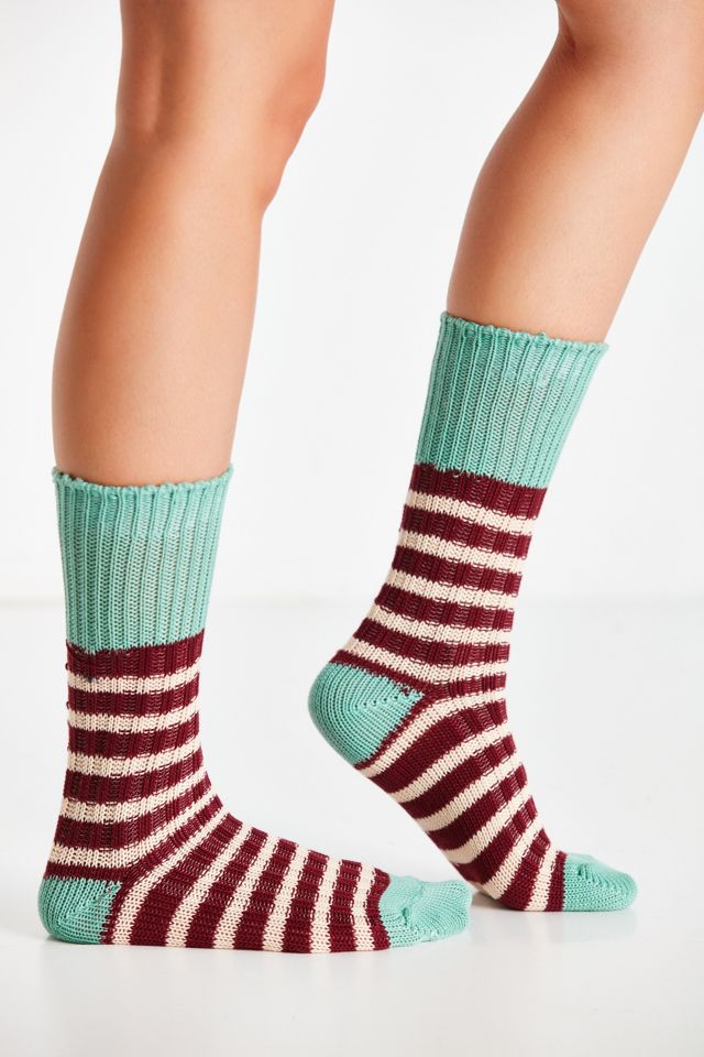 Colorblock Stripe Crew Sock | Urban Outfitters Canada