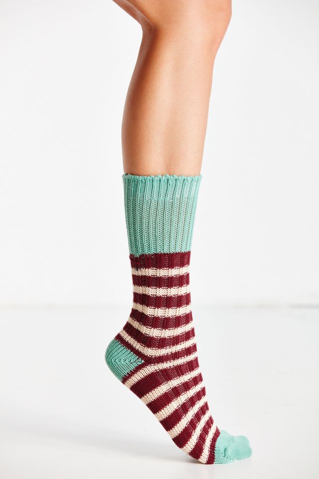 Colorblock Stripe Crew Sock | Urban Outfitters Canada