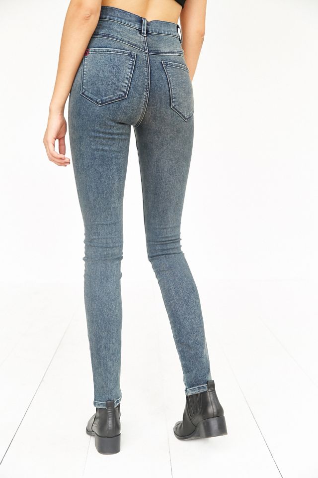 BDG High-Rise Seamed Jean - Ghost | Urban Outfitters
