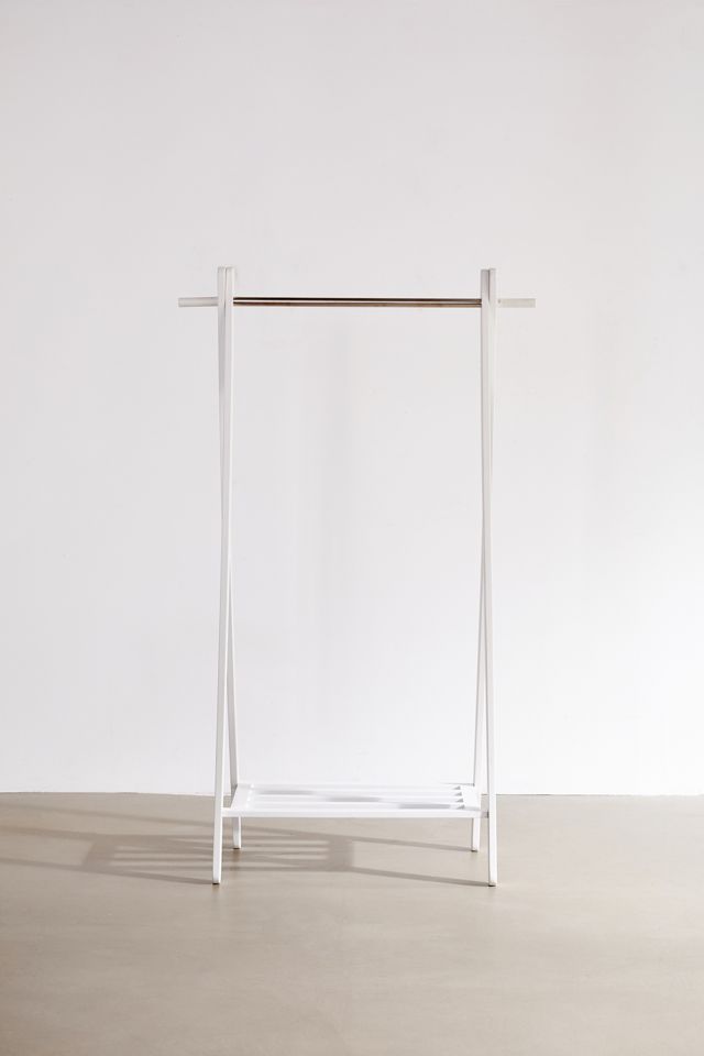 Wooden Clothing Modern Rack | Urban Outfitters