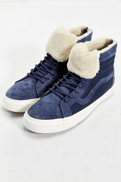 Vans Sky-Hi Plush Zip Sneaker | Urban Outfitters