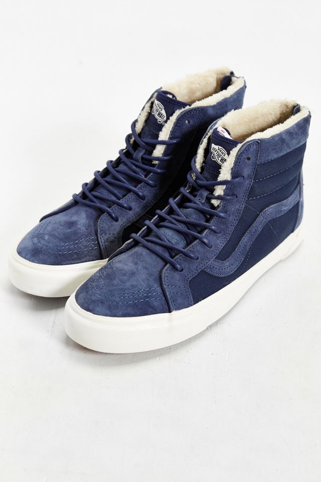 Vans Sky-Hi Plush Zip Sneaker | Urban Outfitters