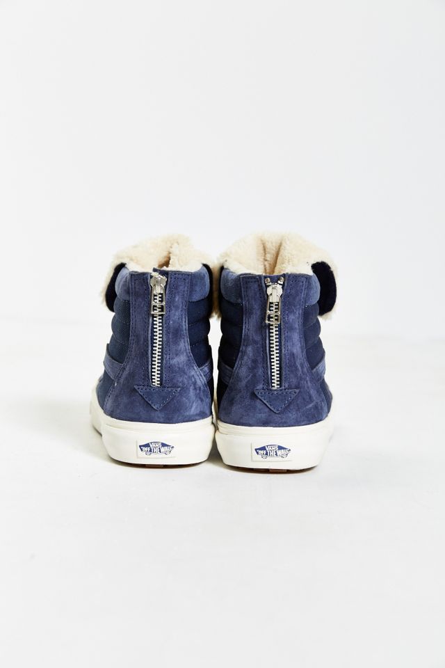 Vans Sky-Hi Plush Zip Sneaker | Urban Outfitters