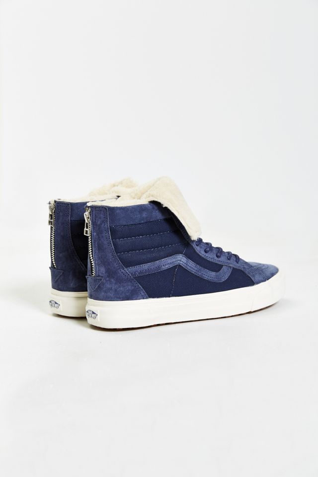 Vans Sky-Hi Plush Zip Sneaker | Urban Outfitters