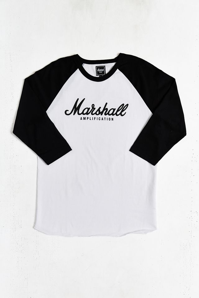 Marshall Amplification Script Raglan Tee | Urban Outfitters