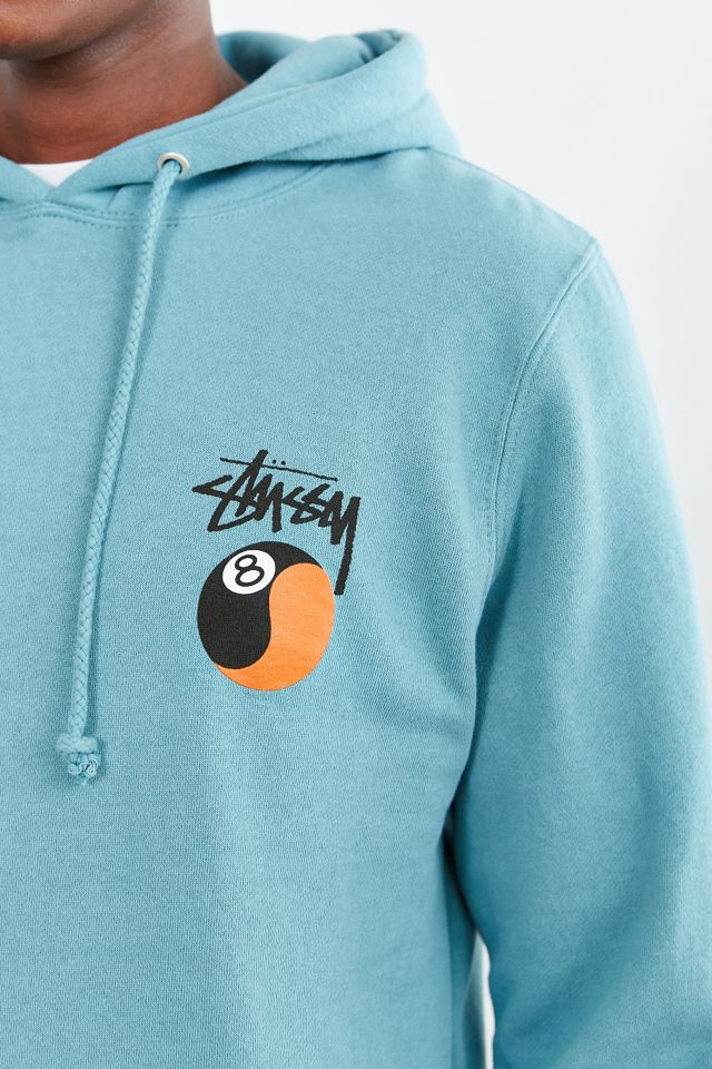 Stussy Yin-Yang 8-Ball Pullover Hooded Sweatshirt | Urban Stussy Yin-Yang 8-Ball Pullover Hooded Sweatshirt | Urban