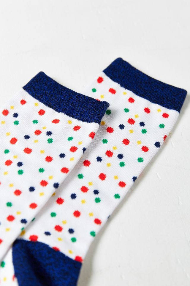 Small Dots Crew Sock | Urban Outfitters