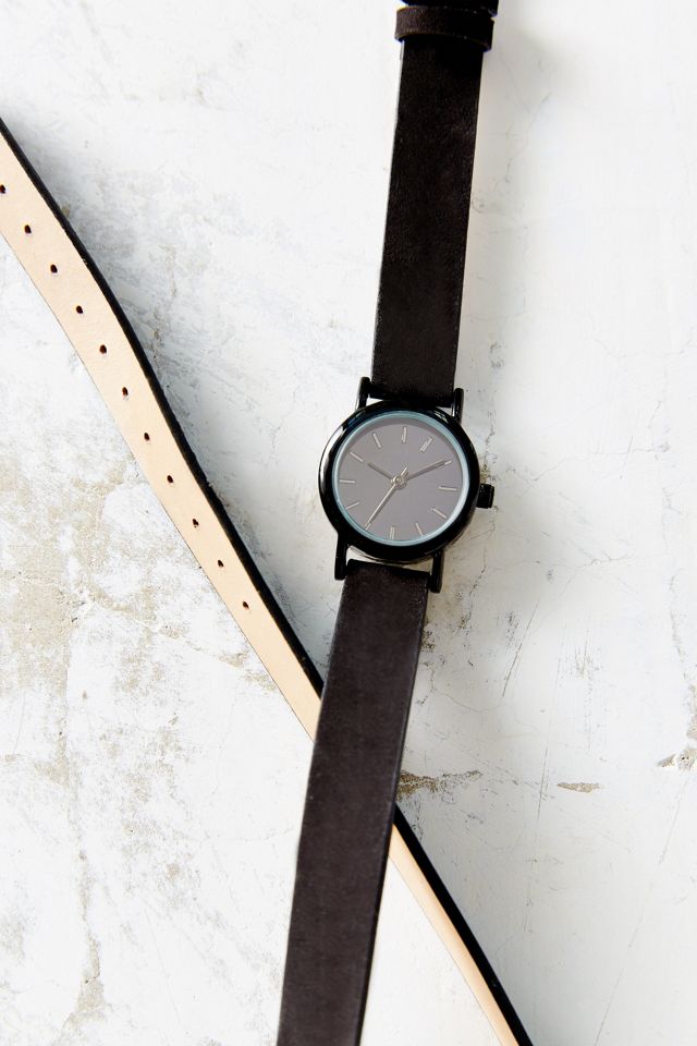 Double Wrap Suede Watch | Urban Outfitters