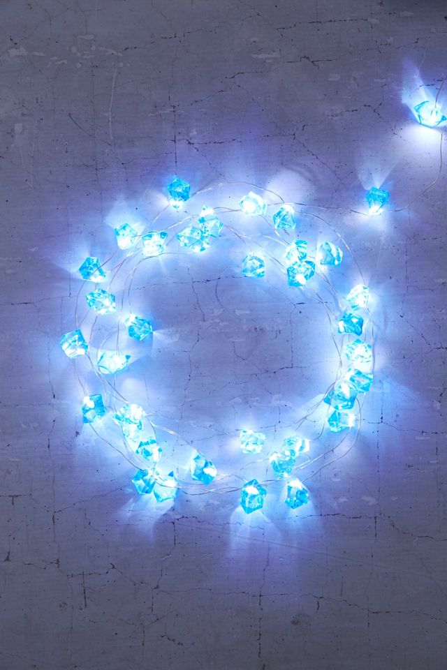 Blue Crystal String Lights | Urban Outfitters Canada