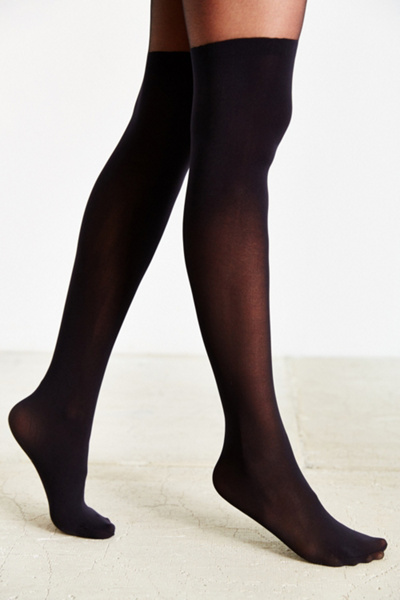 Faux Super-High Thigh-High Tight | Urban Outfitters