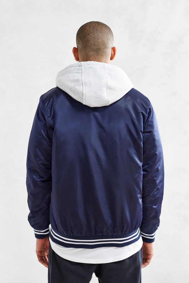 Starter Black Label Hooded Varsity Jacket | Urban Outfitters