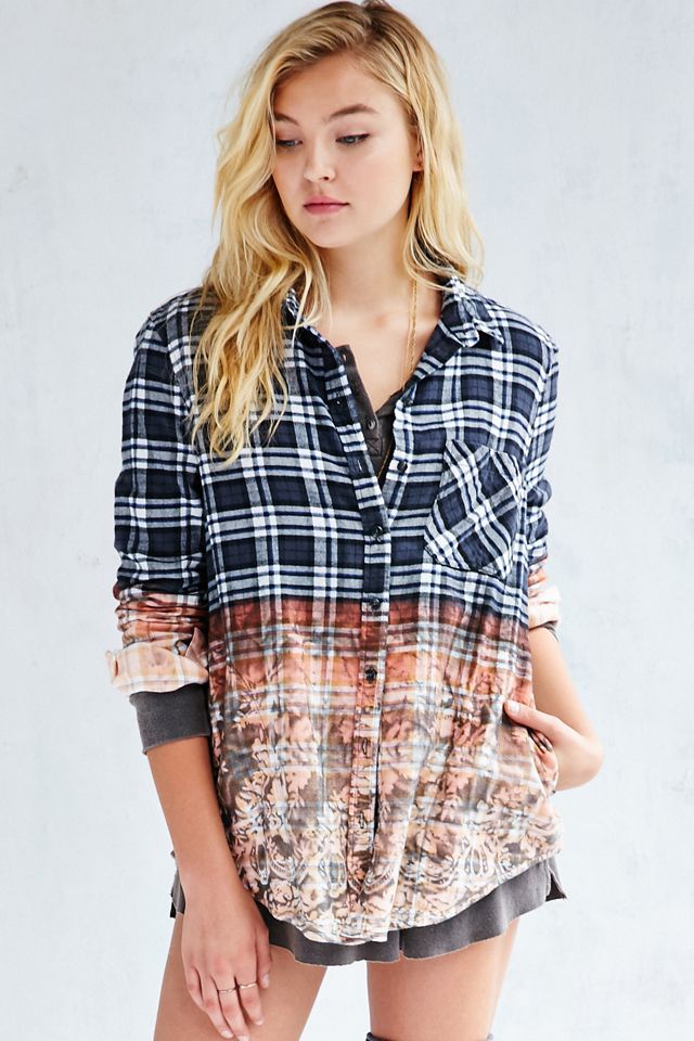 BDG Theo Flannel Shirt | Urban Outfitters