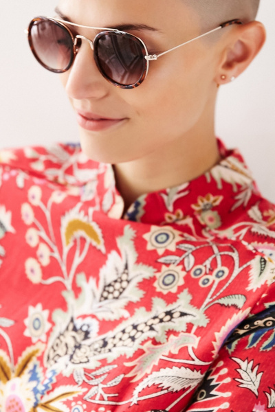 Brooklyn Brow Bar Round Sunglasses | Urban Outfitters Canada