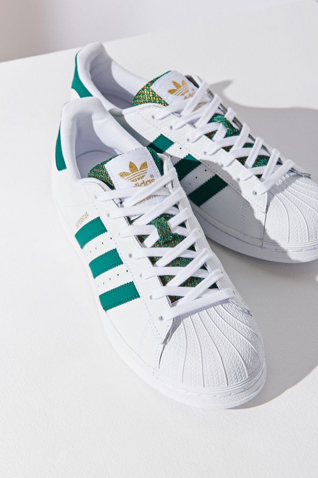 adidas Green Superstar Sneaker | Urban Outfitters