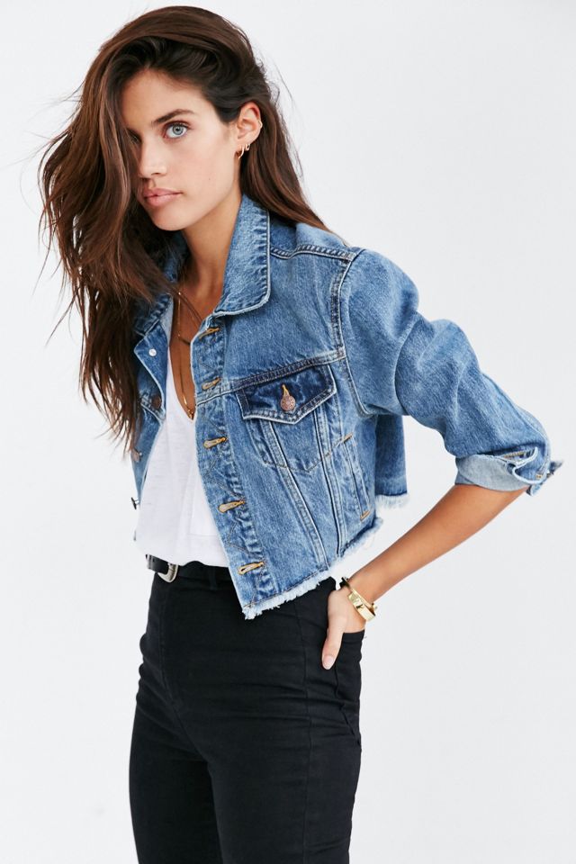 BDG Raw Edge Denim Trucker Jacket | Urban Outfitters Canada